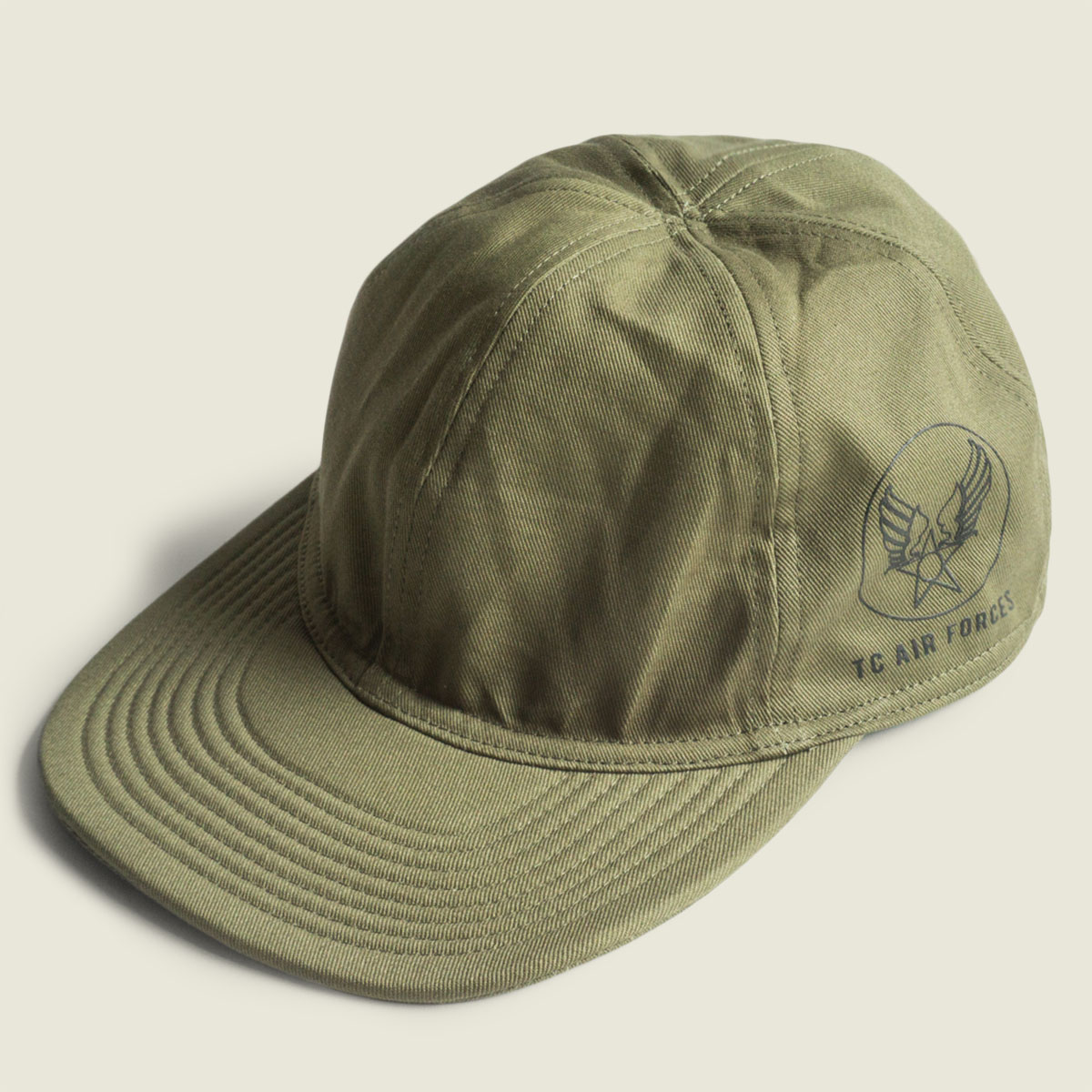 TCAF Mechanic Cap - Olive Green - Timechine Co.